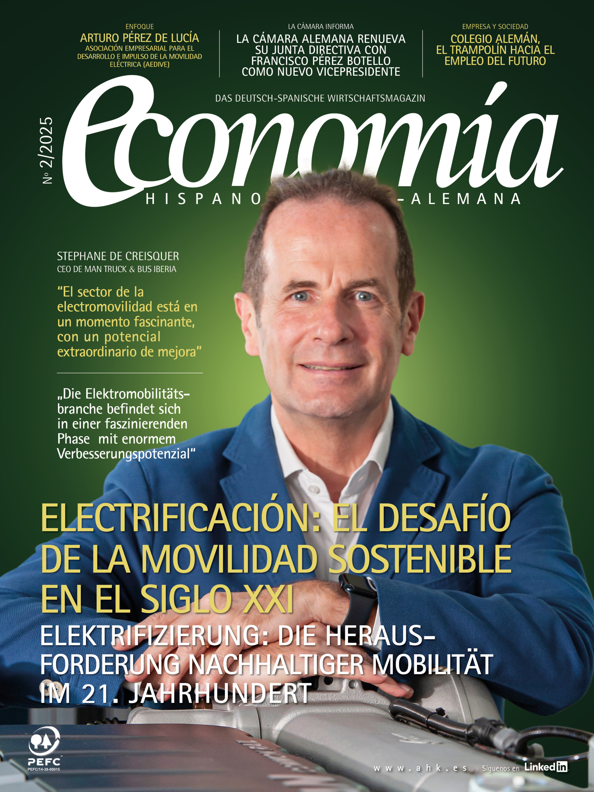 2025-02 | Revista Economía | Electrificación: el desafío de la ...